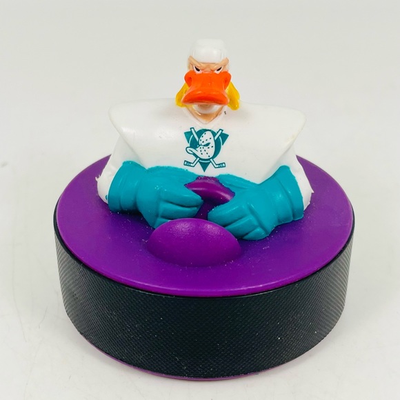 McDonald's | Toys | Vintage Mighty Ducks Mcdonalds Nosedive Hockey Puck ...